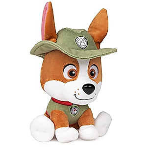 GUND PAW Patrol Tracker Plush, Official Toy from The Hit Cartoon, Stuffed Animal for Ages 1 and Up, 6”
