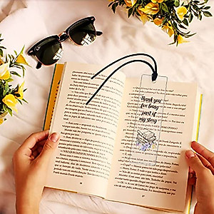 Thank You Gifts - Funny Thank you for Being Part of my Story Inspirational Bookmark Gifts, Friends Coworkers Daughter Women Girls Lovers Friendship Gifts New Job Gifts for Her - Inspirational Bookmark