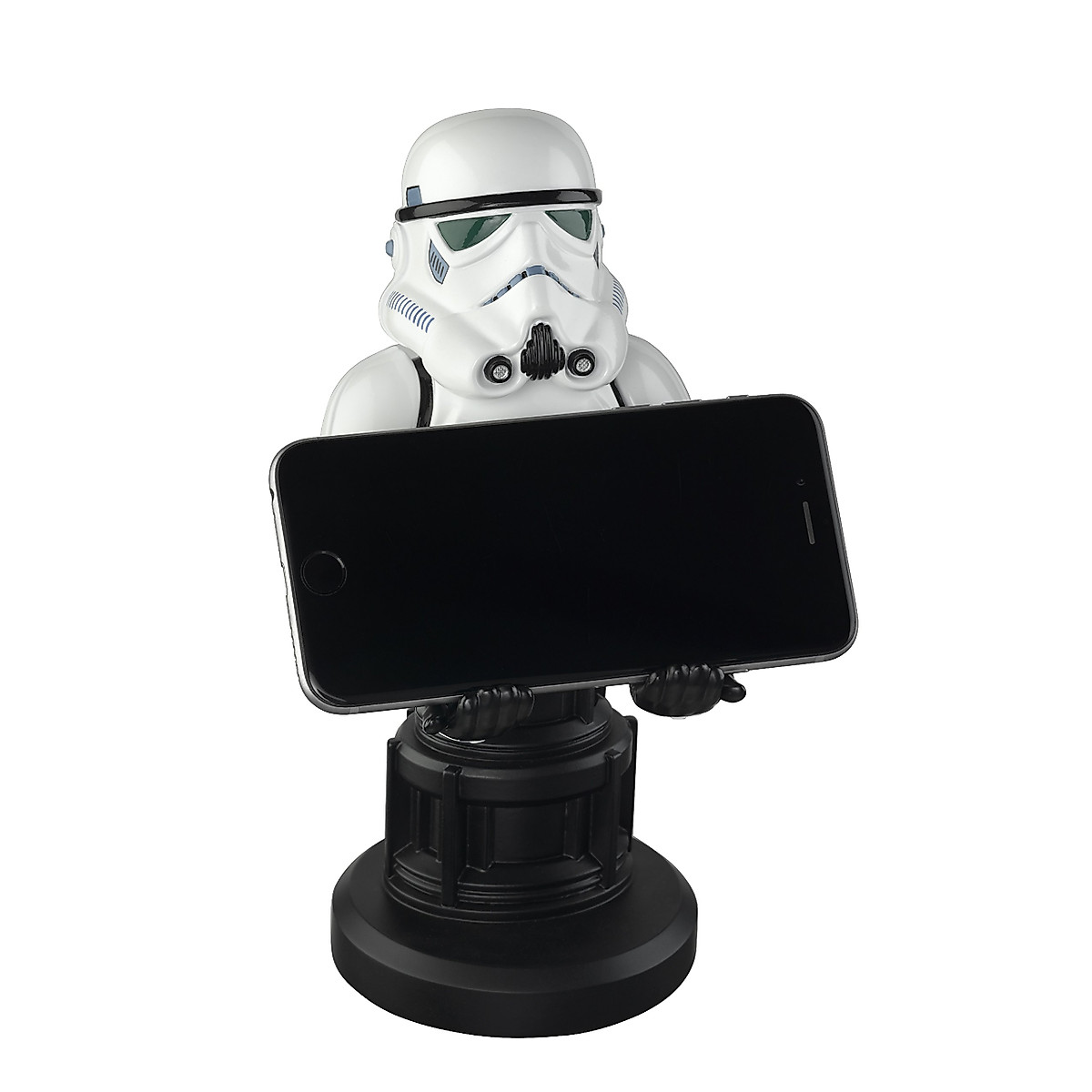Exquisite Gaming: Star Wars Stormtrooper and Marvel Deadpool - Original Mobile Phone, Gaming Controller Holders and Device Stands, Cable Guys, Licensed Figures