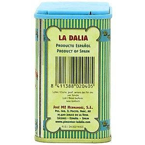 La Dalia Sweet Smoked Paprika from Spain, 2.469 Oz