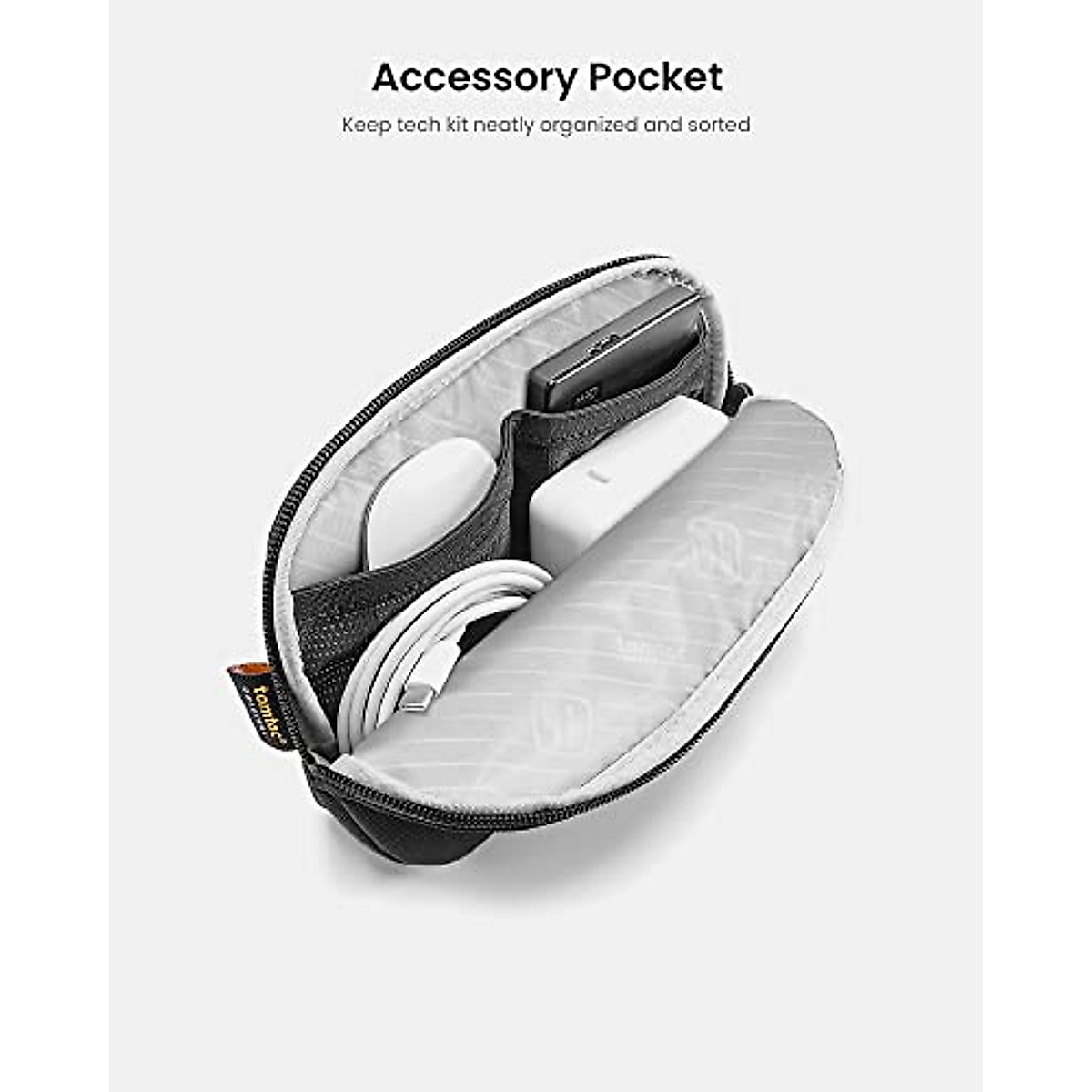 tomtoc 360 Protective Laptop Sleeve Set for 14-inch MacBook Pro M2/M1 Pro/Max A2779 A2442 2023-2021, 12.9 iPad Pro 3rd-6th Gen with Keyboard, Water-Resistant Laptop Case with Organized Accessory Pouch