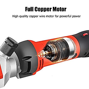 coldwind Sheep Clipper,Professional Heavy Duty Sheep Shearing Machine with 6 Speed,Electric Shearing Machine for Shaving Fur Wool in Sheep Goats Cattle and Other Farm Livestock Pet-Red