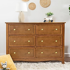 daVinci Kalani 6-Drawer Dresser in Chestnut, GREENGUARD Gold Certified