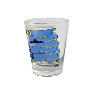 Souvenir Shot Glass - South Dakota
