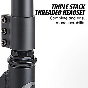 Osprey Dirt Scooter | for Adults and Beginners Bicycle with Chunky Road Tyre Off Road All Terrain Pneumatic Trail Tires and Aluminium Deck, Multiple Colours