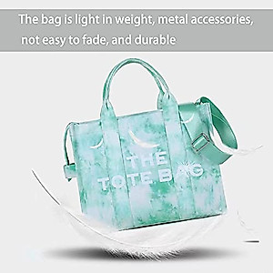bufftieo Canvas Tote Bags for Women Simple Stylish Crossbody Bag Large Capacity Single Shoulder Handbag Suitable for School Travel Work Tote Bag