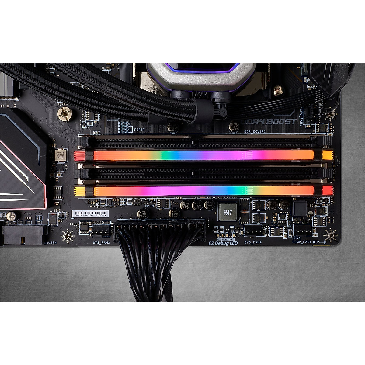 Corsair Vengeance RGB Pro 32GB (2x16GB) DDR4 4000 (PC4-32000) C18 Optimized for AMD X570 – Black