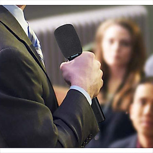 Pop Filter Compatible with Shure BETA 87A - Microphone Foam Covers for BETA 87C, SM87A, SM86, SM85 Mic Like A85WS by YOUSHARES (2pcs)