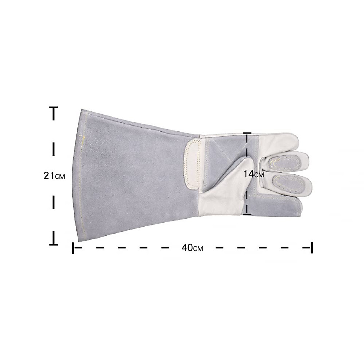 JunJia Leather Made Thorn Proof Gardening Gloves for Men and Women, Gloves as Safety Work Gloves, Garden Gloves and Gifts for Ladies for Yard Work, Construction, Warehouse