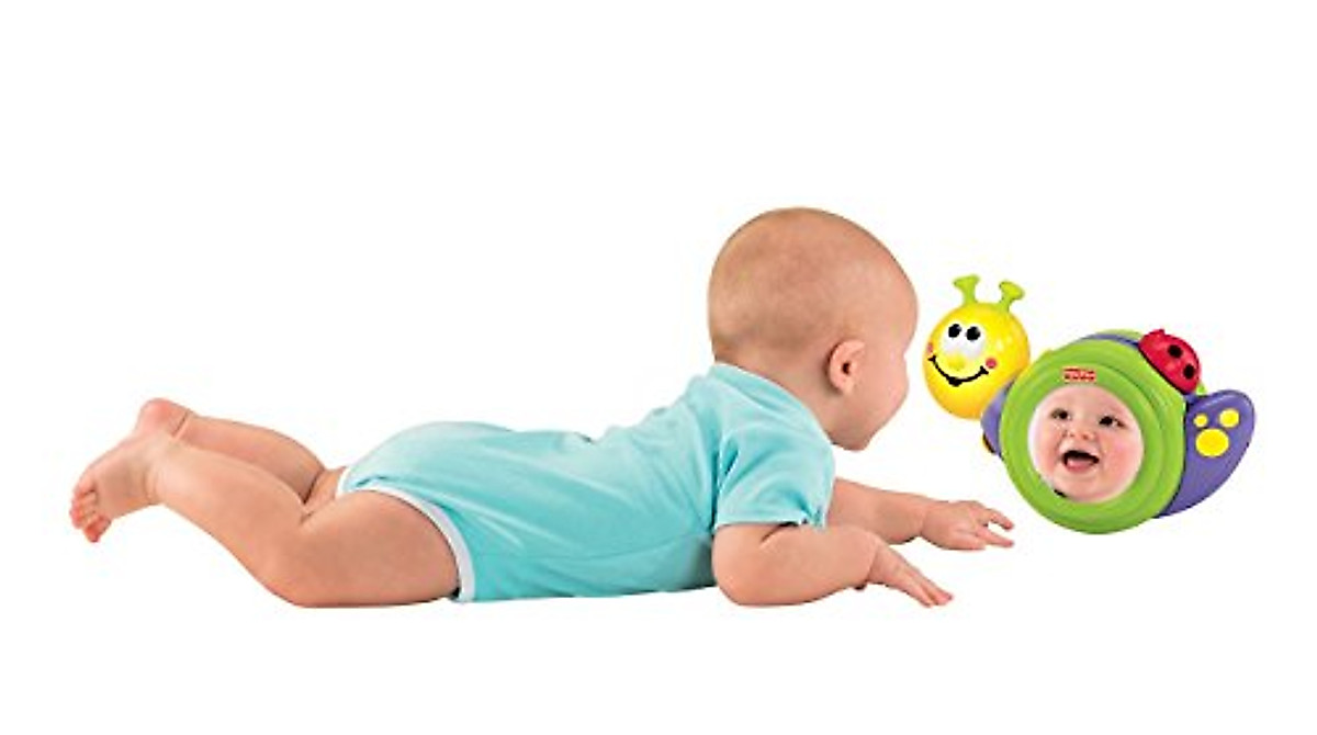 Fisher-Price Go Baby Go! Crawl Along Snail - Stimulating Baby's Skills