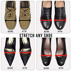 FOOTMATTERS Professional Boot & Shoe Stretch Spray – Softener for Leather, Suede, Nubuck, Canvas – 4 oz