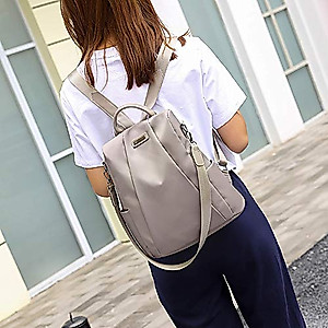 Vielgluck_Bag Women Travel Backpack Travel Bag Anti-Theft Oxford Cloth Backpack Rucksack Large Capacity Crossbody Bag Purse