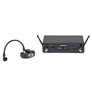 Samson Technologies AirLine AWX Wind Instrument Micro Transmitter Wireless System with HM60 Wind Instrument Microphone, D-Band (SWSATXHM60D)