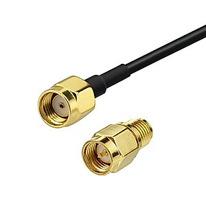 Bingfu 4G LTE SMA Cellular Trail Camera RP-SMA Male Antenna Compatible with Spypoint Link Micro Covert Spartan Stealth Tactacam Muddy Wildlife Hunting Game Cam Outdoor Mobile Security Camera