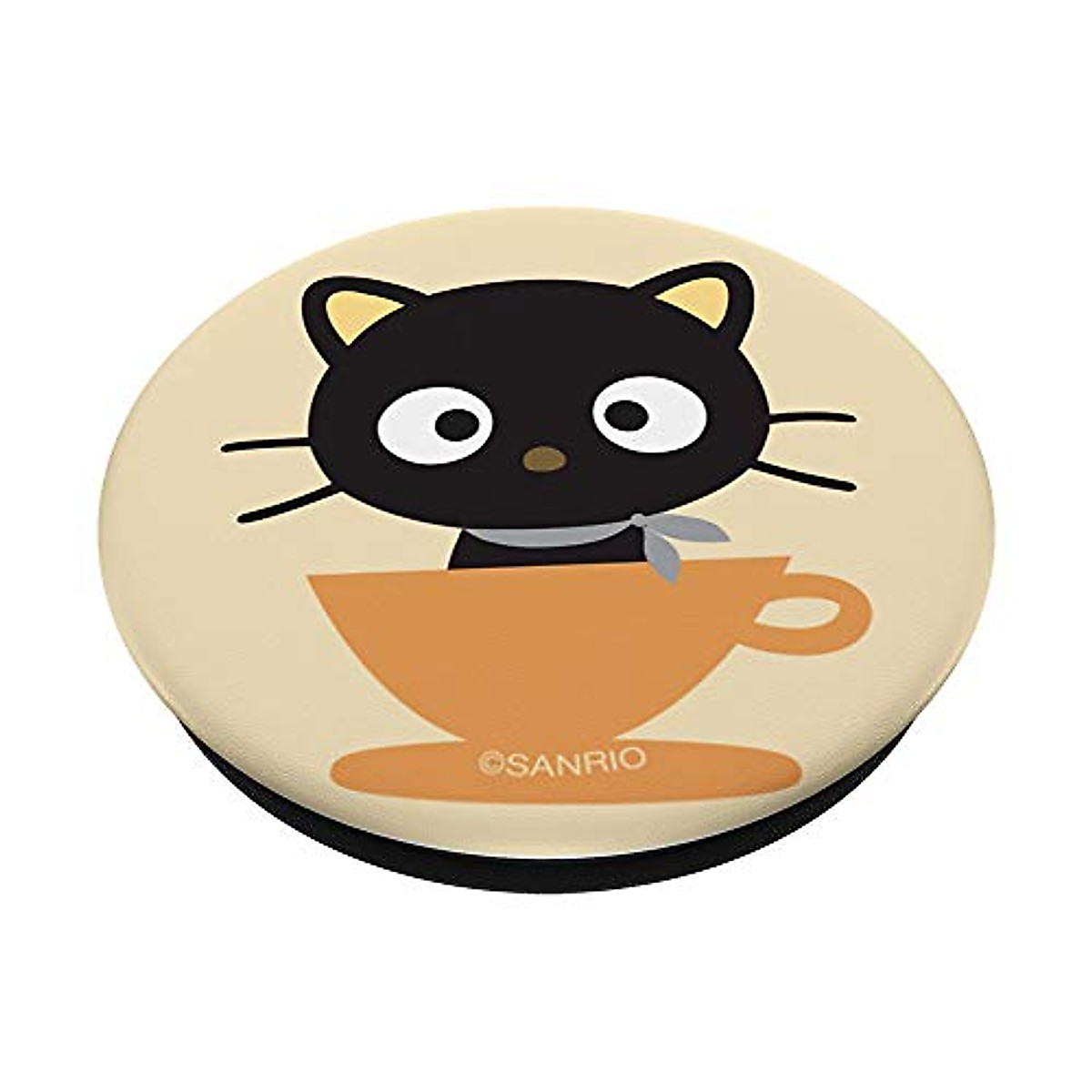 Chococat Coffee Cup PopSockets Stand for Smartphones and Tablets PopSockets PopGrip: Swappable Grip for Phones & Tablets