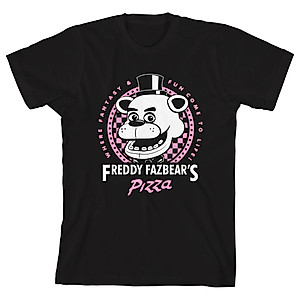 Youth Five Nights at Freddy's Short-Sleeve T-Shirt- Medium