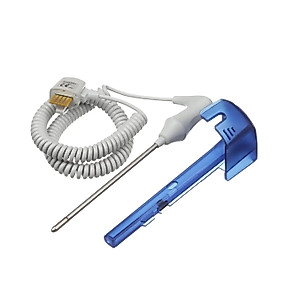 Welch Allyn 02893-000 Oral Temperature Probe and Well Assembly for SureTemp Plus 690/692 Electronic Thermometers, Blue, 4' Cord