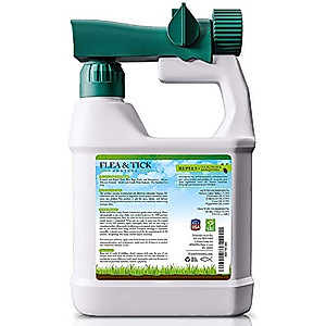 Eco Defense Flea, Tick, and Mosquito Spray for Yard and Perimeter - Safe Around Kids, Pets, Plants - Outdoor Barrier Control & Repellent - Ready-to-Spray Covers Up to 5,000 sq ft