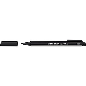 STABILO pointMax Felt Tip Pen, Black