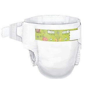 Curity Baby Diaper Tab Closure Size 7 Disposable Heavy Absorbency, 80068A - Case of 128