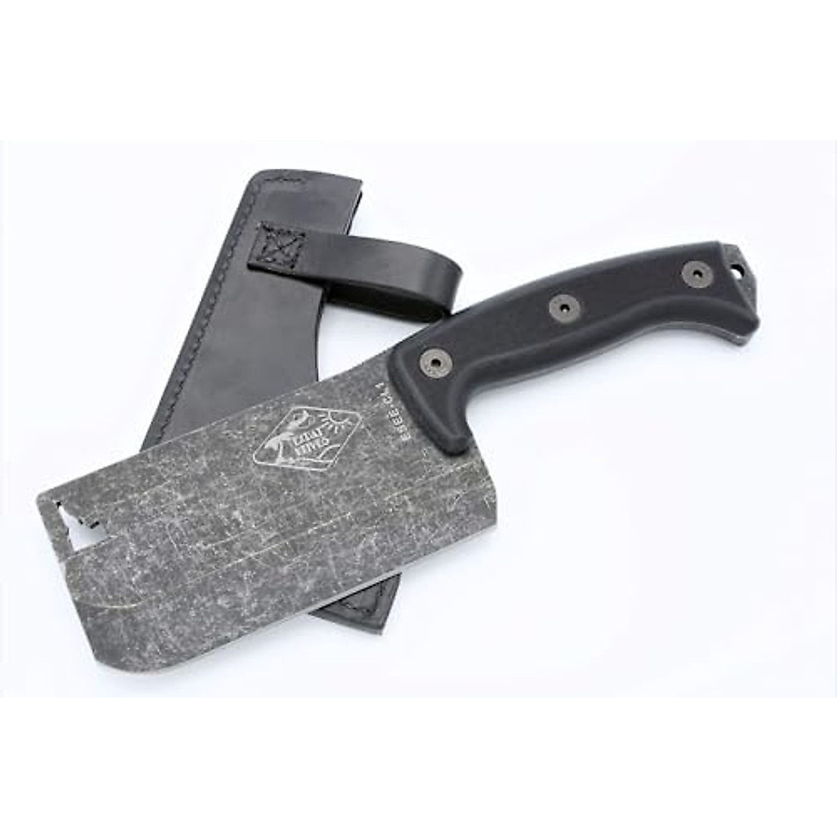 ESEE Knives Expat Knives Black G10 Handle Cleaver CL1
