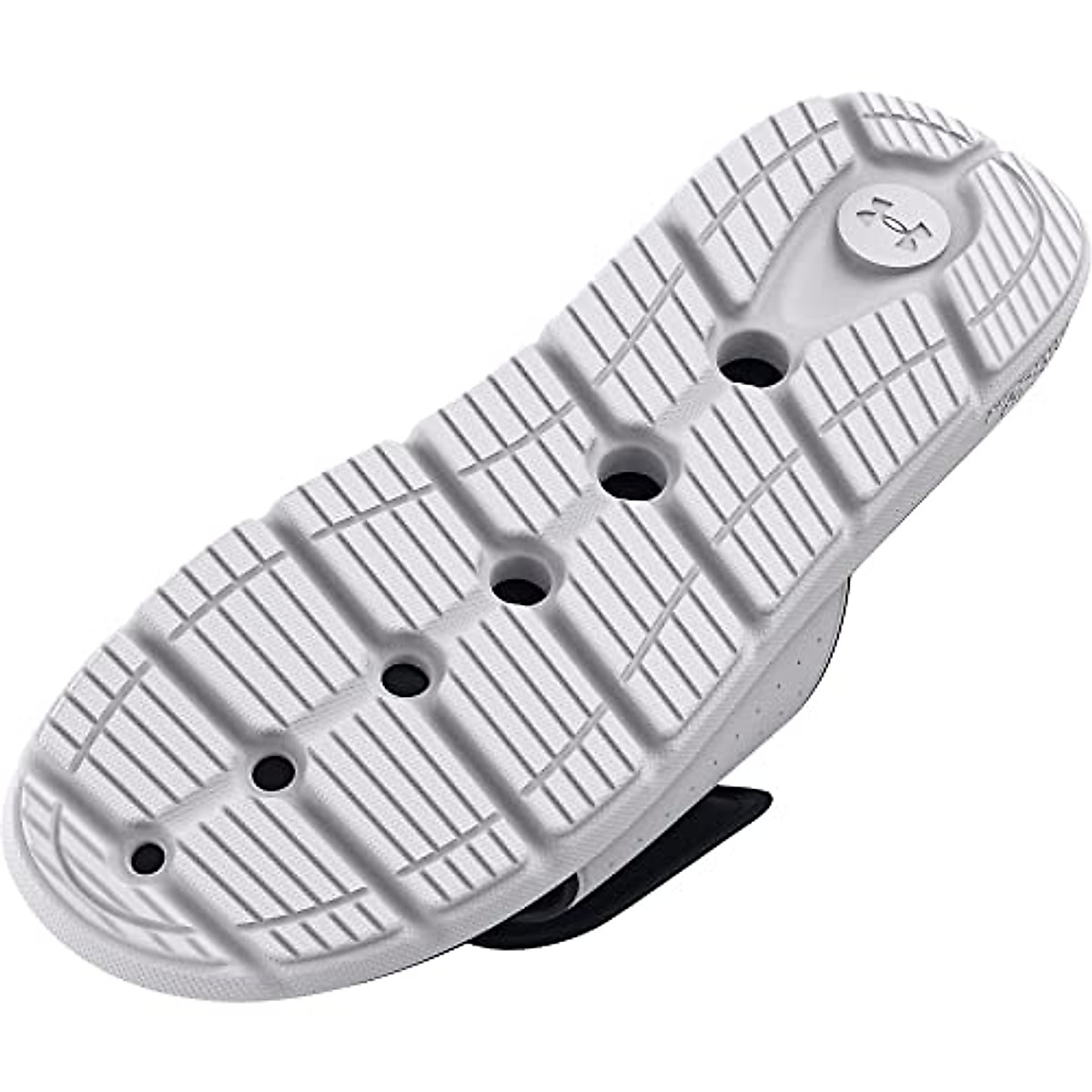 Under Armour Men's Ignite Pro Slide, (100) White/White/Black, 11, US