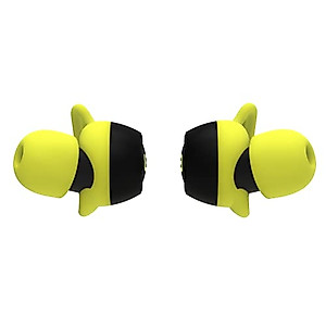 HyperSonic Evolution: Hyper Definition Bluetooth Earbuds (Ultra Tight Bass, 60 Hours Playtime, 3D Spatial Sound, Wireless Charging, iPX7 Waterproof, Passive Noise Isolation) New for 2023 (Flux Green)