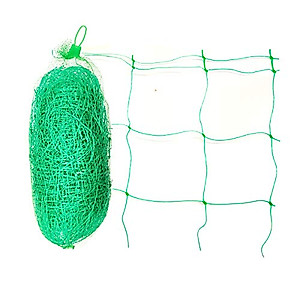 HHTHH Green Trellis Netting 5x60 ft Heavy Duty Garden Trellis Netting Polypropylene Plant Support Net for Climbing Vegetables Fruits Flowers