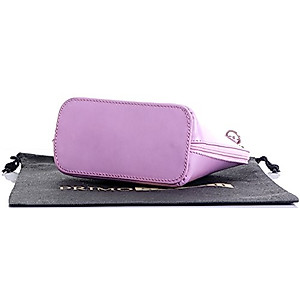 PRIMO SACCHI Ladies Italian Leather Pink Small Micro Cross Body Shoulder Bag Handbag Purse
