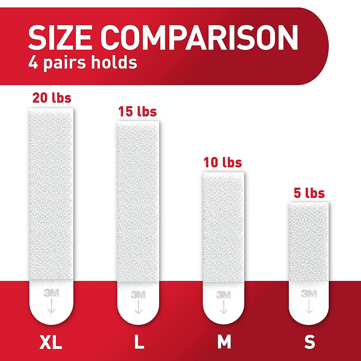 Command 20 lb XL Heavyweight Picture Hanging Strips 16 Pairs (32 Command Strips), Damage Free Hanging Picture Hangers, Heavy Duty Wall Hanging Strips for Home Decor, White Adhesive Strips