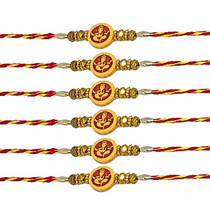 JAGMOR Rakhi for Brother Rakhi | Rakhi for bhaiya |Bhai Rakhi | |Rakhi for Men, Set of 6 Rakhdi, Rakhrirakhi for brother simple | rakhi bracelet | | rakhi gifts for brother | bhaiya bhabhi rakhi setrakhi for brother simple | rakhi bracelet | | rakhi gifts