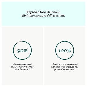 Nutrafol Hair Growth Supplement Bundle | Women Ages 18-44 + Womens Ages 45+ | Clinically Proven for Visibly Thicker & Stronger Hair with More Scalp Coverage | 1 Month Supply Each