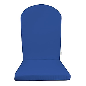 RSH Decor: Foam Adirondack Chair Cushion | 48” x 20” x 2” | All-Weather Spun Fabric | Water and Fade-Resistant | Outdoor Cushion for Patio Furniture | Veranda Blue