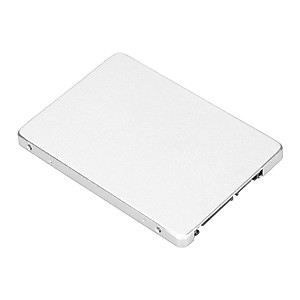 MSATASATA3.0 Hard Drive Adapter Card Ultrathin Aluminum Alloy SSD Adapter Enclosure for Home Office Computers Silver