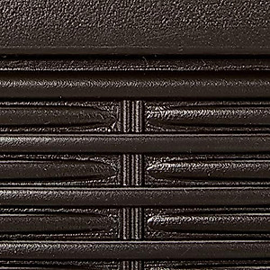 Rubbermaid Decorative Outdoor Storage Cabinet (123 Gal), Weather Resistant, Dark Brown, Organization for Home/Backyard/Pool Chemicals/Toys/Garden Tools/Porch/Patio Cushions