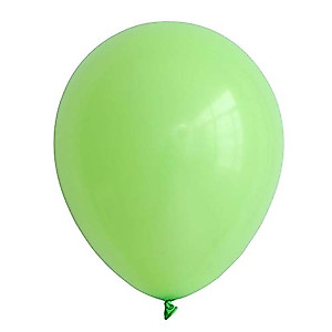 50 Pcs 10 Inch Agate Latex Balloons Green Balloon Colorful Balloons for Jungle Baby Shower Wedding Office Birthday Party Supplies