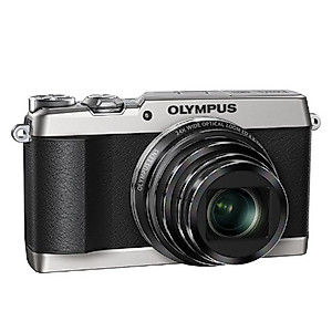 Olympus SH-1 16 MP Digital Camera (Silver) - International Version (No Warranty)