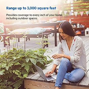 Linksys MX5300 Velop AX Whole Home WiFi 6 System: Wireless Router and Extender, Gigabit Ethernet Ports, 5.3 Gbps, 3,000 sq ft, 50 devices (1-Pack)