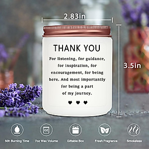 NANOOER Thank You Gifts for Women, Mom, Men, Coworkers, Cool Gifts for Coworkers, Appreciation Gifts for Coworkers, Thank You Candle, Thanksgiving Birthday Christmas Gifts for Women