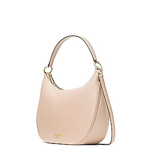 Kate Spade Weston Leather Shoulder Crossbody Bag Purse Handbag (Warm Beige)