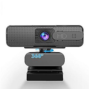 1080P Webcam with Microphone & Privacy Cover HD Autofocus USB Webcam Streaming Computer Web Camera Widescreen Video Web Cam PC Webcam for Desktop Mac Laptop Calling Recording Conferencing Gaming