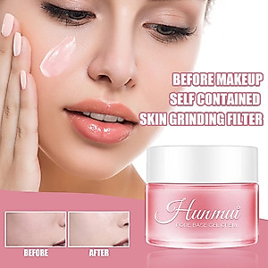 CREAMOON 2 Pcs Pore Base Gel Cream, Invisible Pores Misty Makeup Concealer Cream Moisturizing Makeup primer Moisturizing and Hydrating Create Natural Makeup