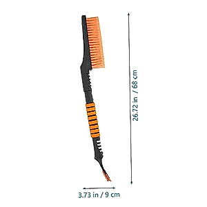 VICASKY Snow Shovel Snow Scraper for Car Glass Squeegee Snow Brush for Car Auto Snow Removal Tool Car Snow Scraper and Brush Car Scraper Ice Brushes Snow Removers Car Snow Remover Deicing