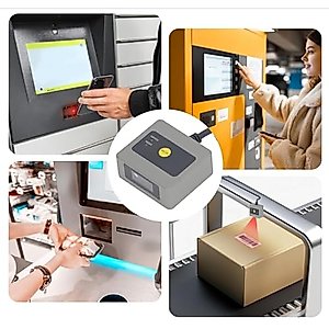 Embedded Barcode Scanner EP2300 with Automatic Scanning, Strong Decoding, and Metal Casing for Wide Application Fixed Mount Barcode Scan Module for 1D 2D QR Bar Code