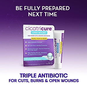 Cicatricure Scars Gel 1oz Tube Multipack Value Deal Pack of 3 Tubes