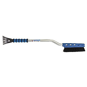 Mallory USA 999CT Snow Brush, Fixed Head, Aluminum, 35-1/2In, Assorted Colors