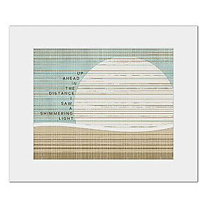 Hotel California by The Eagles inspired song lyric wall art print modern typography sunset music poster summer home decor