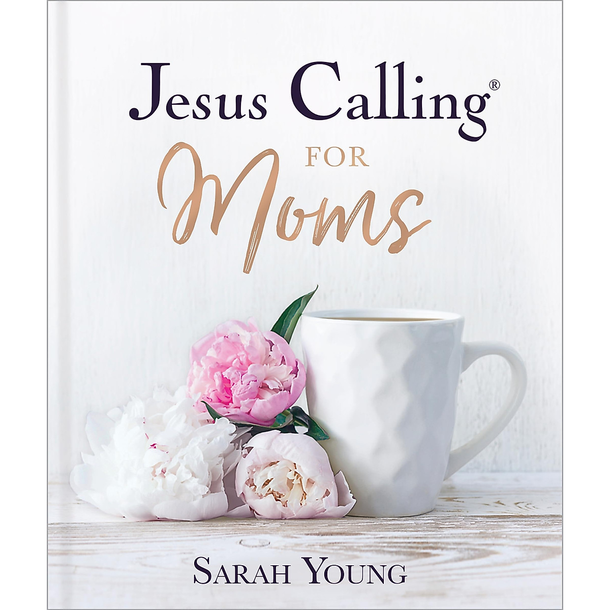 Jesus Calling for Moms, Padded Hardcover, with Full Scriptures: Devotions for Strength, Comfort, and Encouragement (A 50-Day Devotional)
