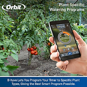 Orbit 21004 B-hyve Smart Hose Faucet Timer with Wi-Fi Hub, Compatible with Alexa ,GRAY