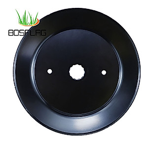 BOSFLAG 153535 Pulley Craftsman Replaces Craftsman 153535 Pulley 153535, 177865 Pulley, 173436, 129861, Husqvarna 539112171, 532173436 Pulley for Husqvarna YTH18542, RZ5424, LGT2654, YTH1842 Tractors